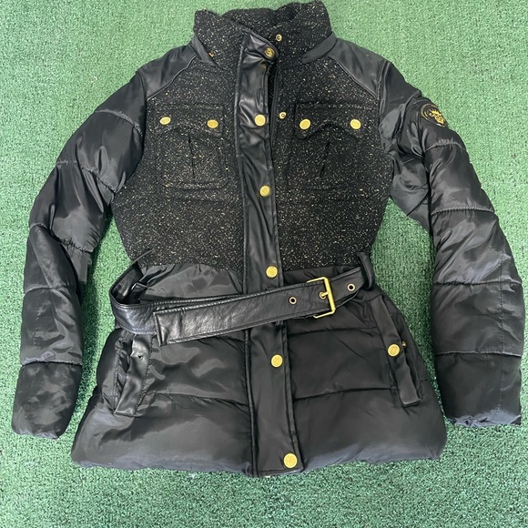 COOGI | Jackets & Coats | Vintage Coogi Puffergold Fleece Jacket Womans ...